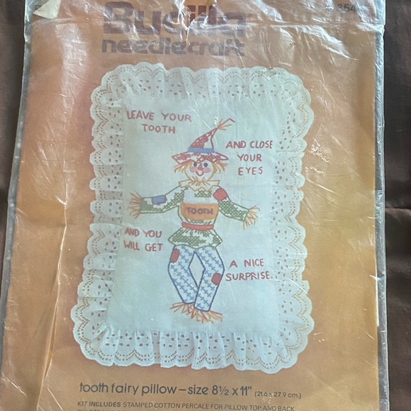 Bucilla | Other | New Bucilla Tooth Fairy Needlepoint Kit | Poshmark